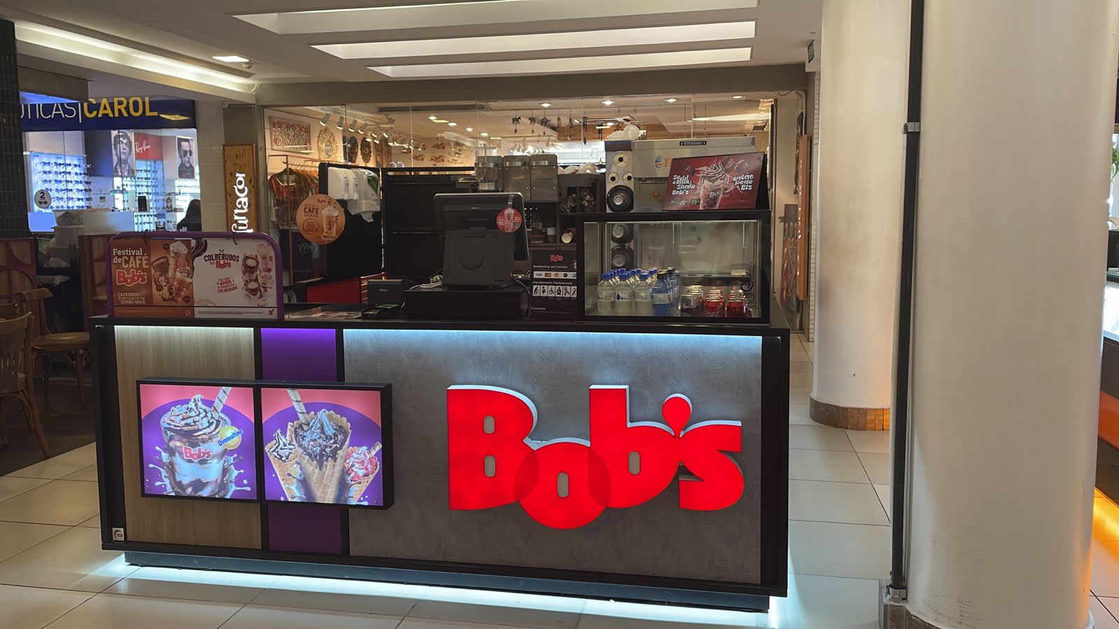 Bob’s inaugura quiosque no Mag Shopping, em João Pessoa